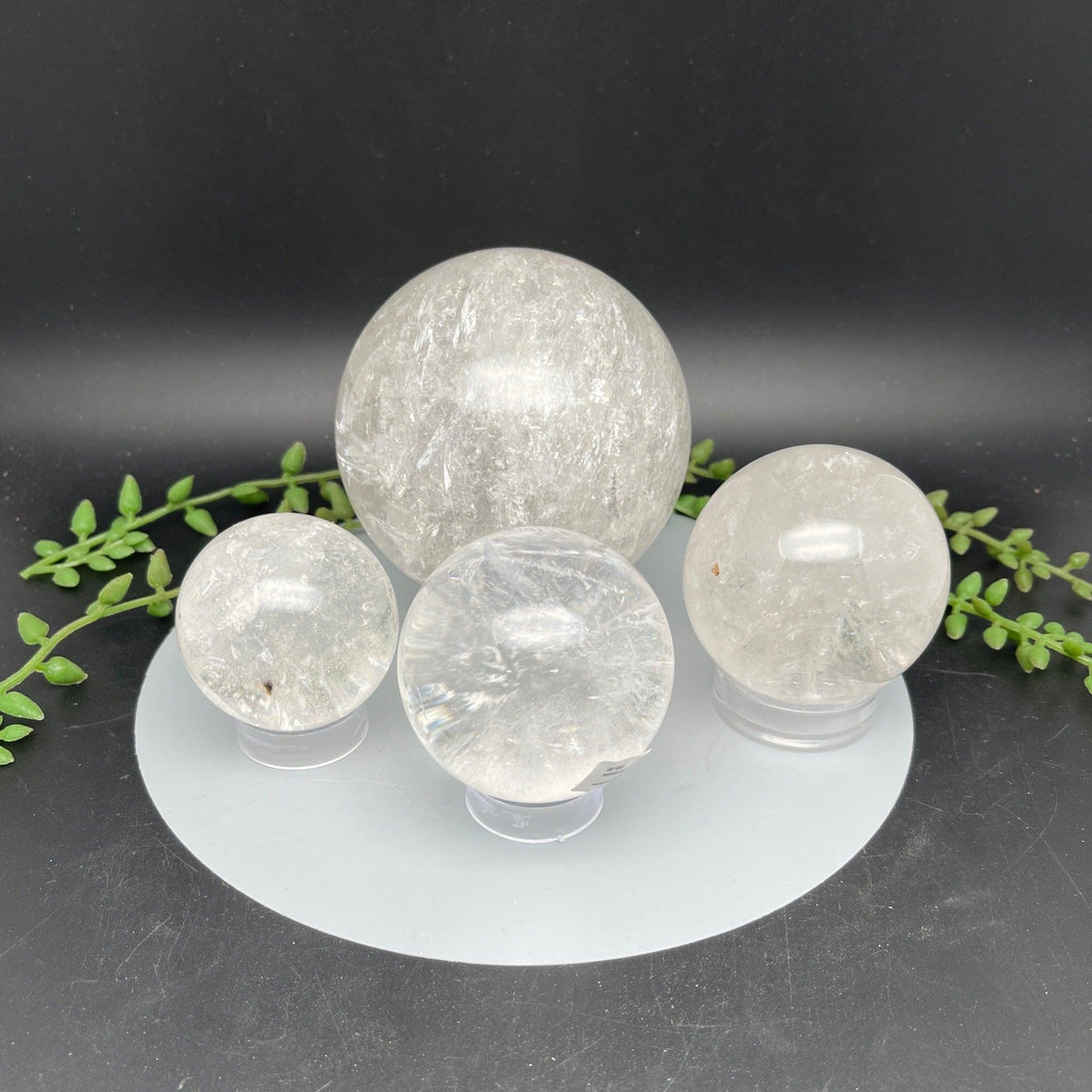 Clear Quartz Spheres – Natural Collective LLC